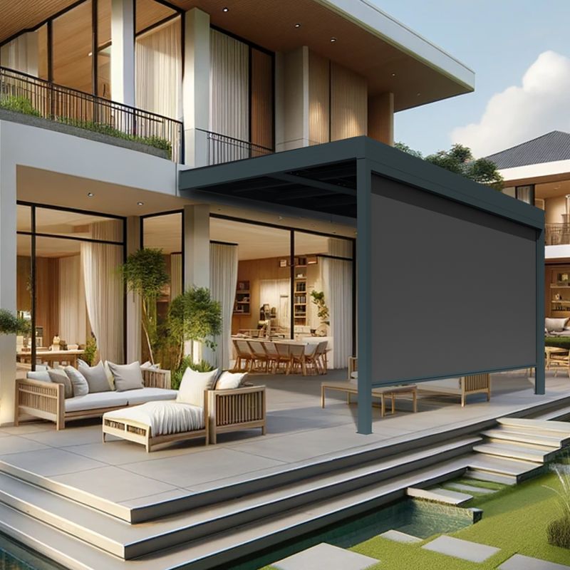 Store Vertical Extérieur - Protection Solaire et Intimité pour votre ...